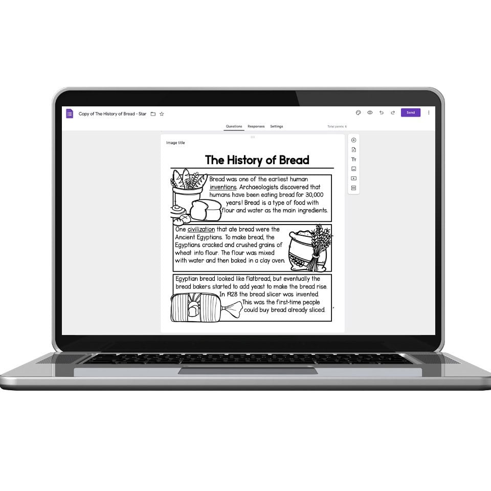 Digital 2nd Grade Reading Passage - Vocabulary and Context Clues - The ...