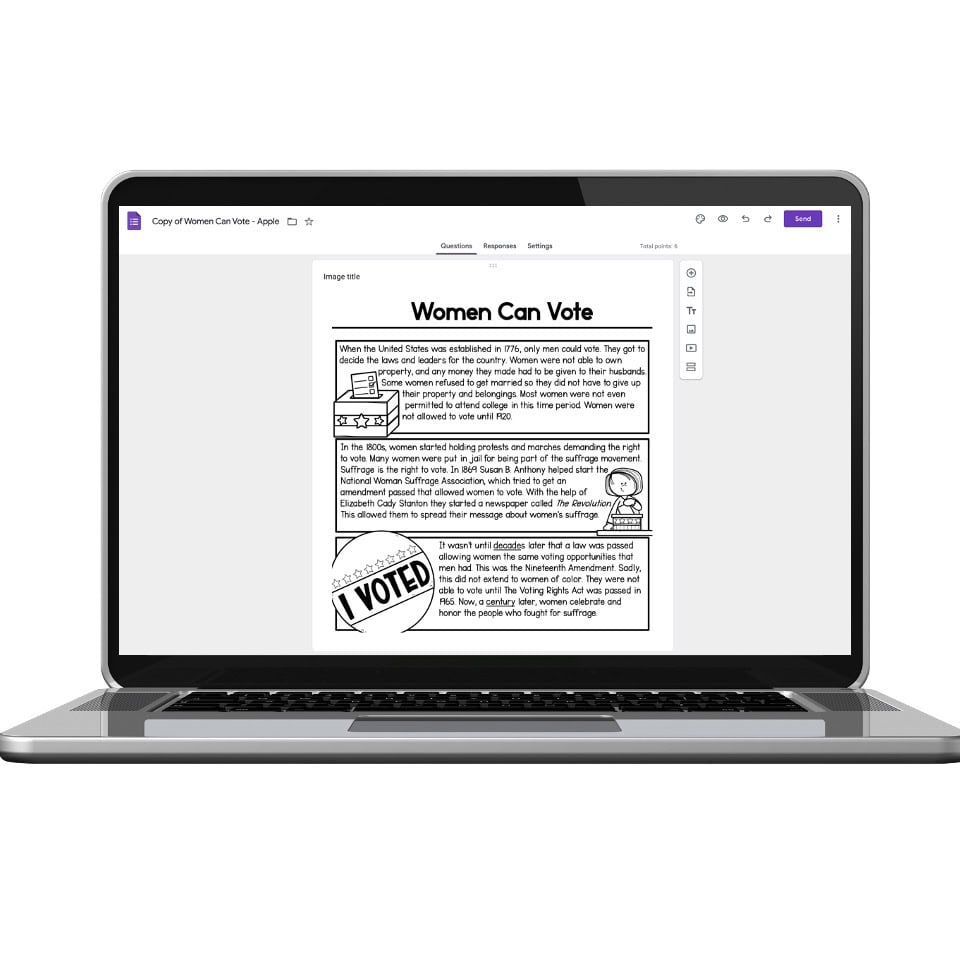 Digital 2nd Grade Reading Passage - Vocabulary and Context Clues ...