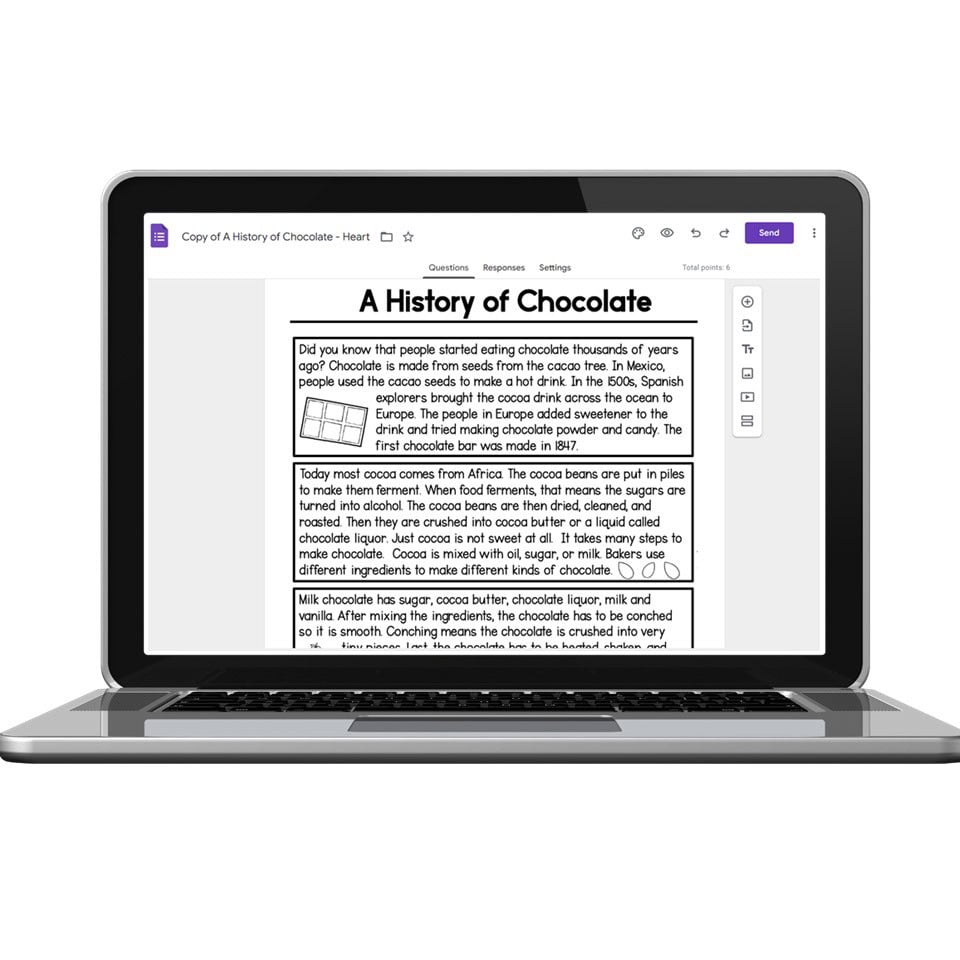 Digital 2nd Grade Reading Passages - Nonfiction Text Evidence - A ...