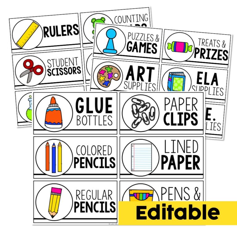 Classroom Birthdays - Editable Displays - Lucky Little Learners