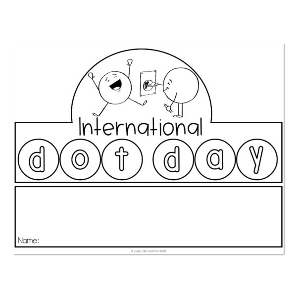 International Dot Day - Crown - Lucky Little Learners
