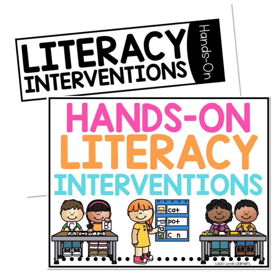 Literacy Intervention Kit - Hands-on Interventions Box Cover - Lucky ...