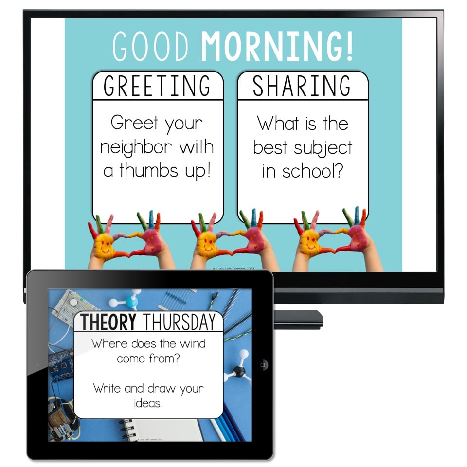 Morning Meeting Slides - Week 9 - Lucky Little Learners