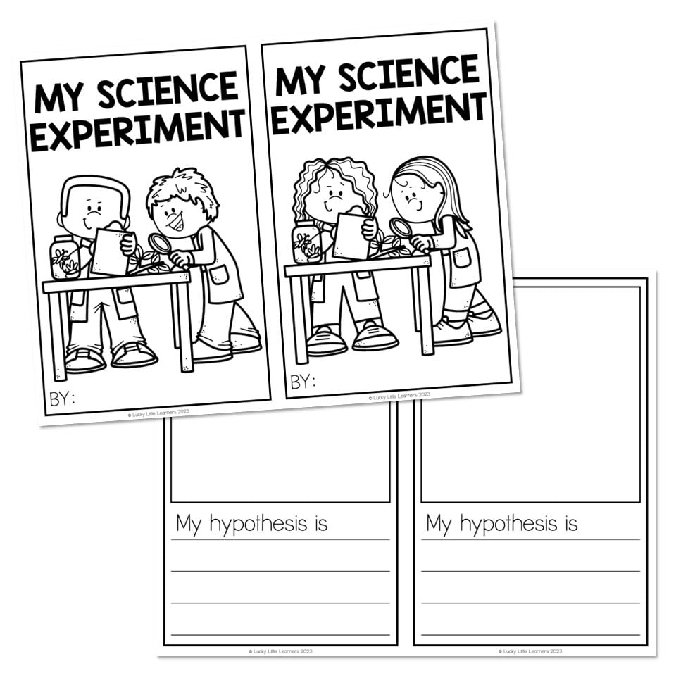 Science - Science Experiment Booklet - Lucky Little Learners