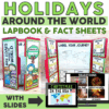 Holidays Around the World Lapbook - Research and Writing Craft - Lucky ...