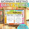 Morning Meeting Slides - Lucky Little Learners