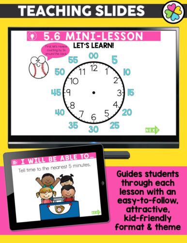 Telling Time Math Unit - Lucky Little Learners