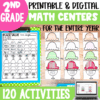 April Math Centers and Activities for 2nd Grade - Lucky Little Learners