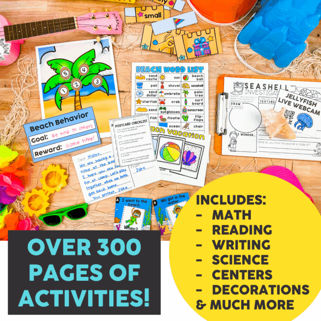 Beach Classroom Transformation - Lucky Little Learners