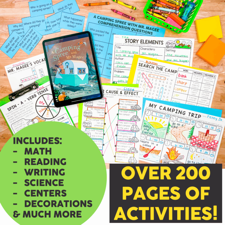 Camping Classroom Transformation - Lucky Little Learners