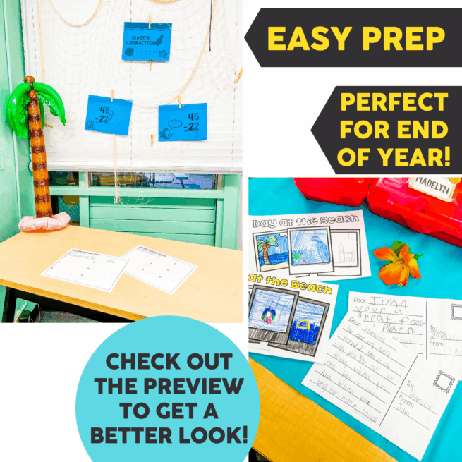 Beach Classroom Transformation - Lucky Little Learners