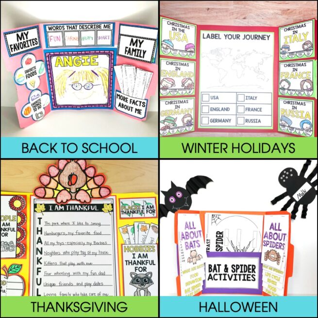 Lapbooks All Year Bundle - Lucky Little Learners