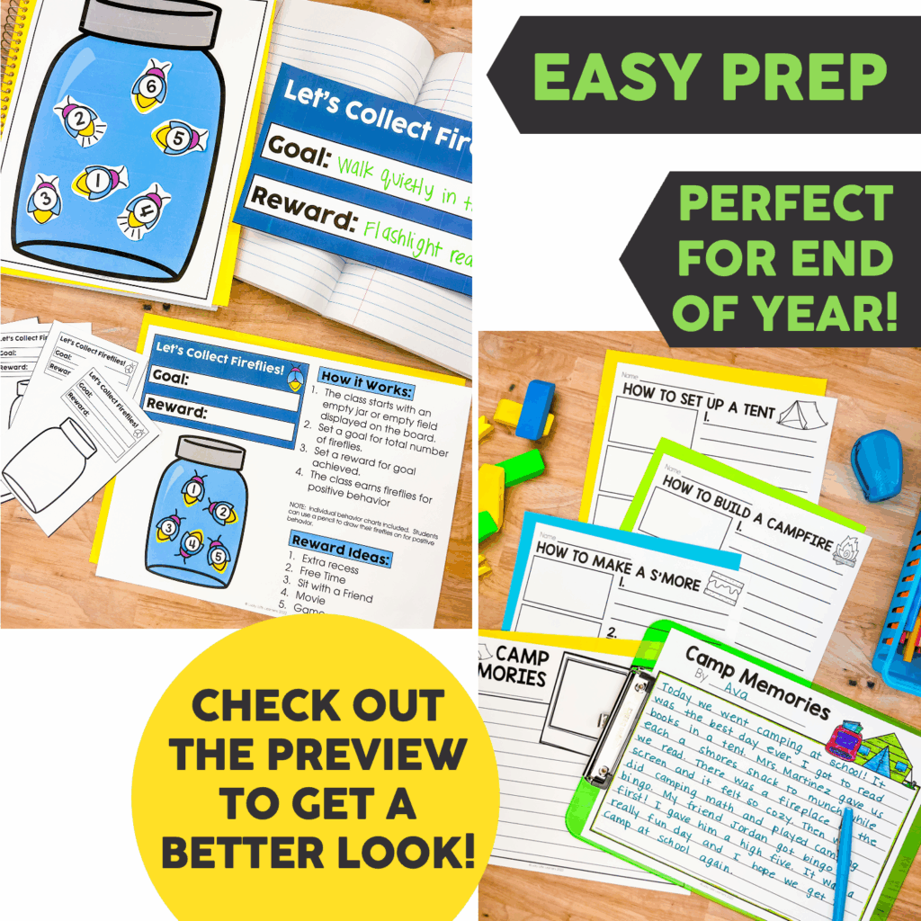 Camping Classroom Transformation - Lucky Little Learners