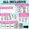 Classroom Calendar Set | Editable Printable Classroom Calendar | Basic ...