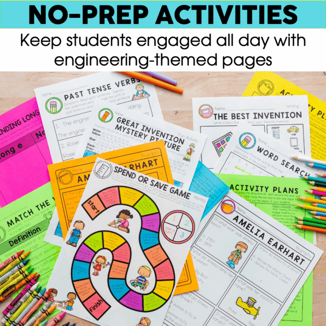 Emergency Sub Plans for End of the Year - Lucky Little Learners