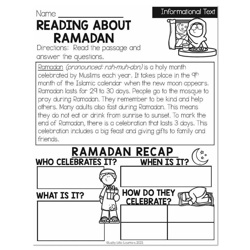 Spring - Early Finishers 1st Grade - ELA - Informational Text - Reading ...