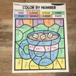Winter 2-Digit Color by Number - Lucky Little Learners