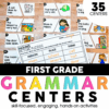 1st Grade Literacy Centers Bundle - Lucky Little Learners