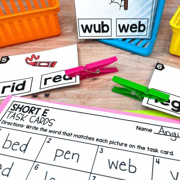 1st Grade Literacy Centers Bundle - Lucky Little Learners