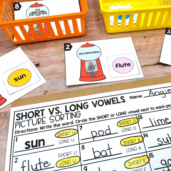 1st Grade Literacy Centers Bundle - Lucky Little Learners