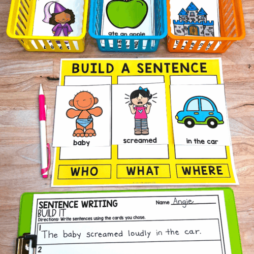 First Grade Writing Centers | Writing Activities - Lucky Little Learners