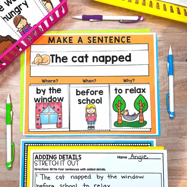 First Grade Writing Centers | Writing Activities - Lucky Little Learners