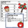 1st Grade September Math Center - Counting to 20 - Lucky Little Learners