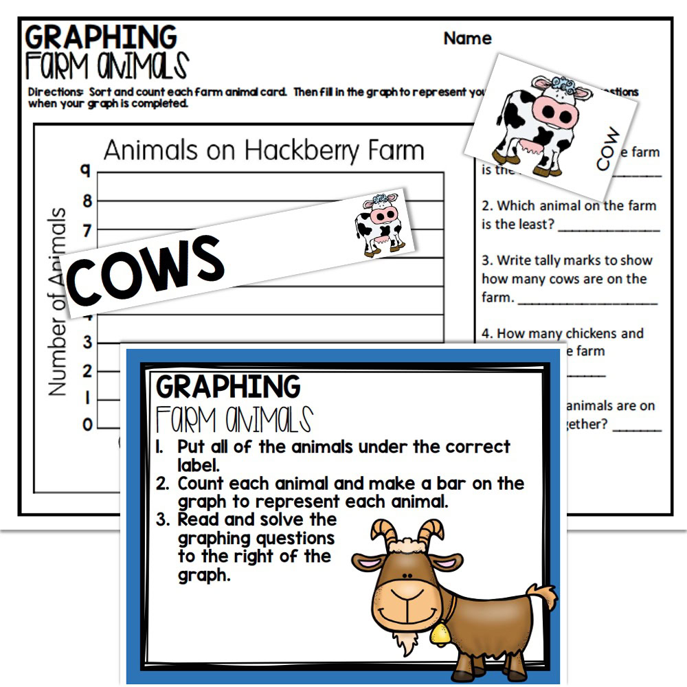 2nd Grade June Math Center - Graphing - Lucky Little Learners