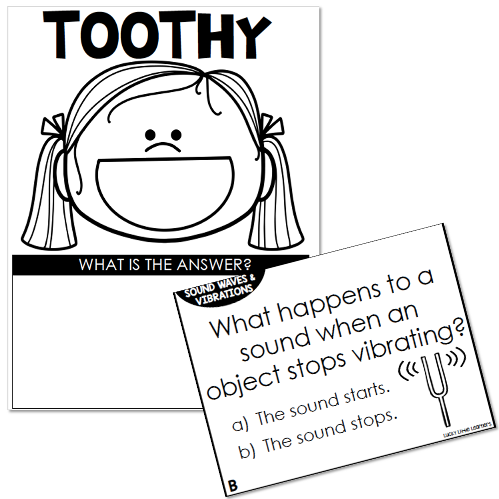 Toothy - Science - 2nd Grade - Sound Waves - Lucky Little Learners