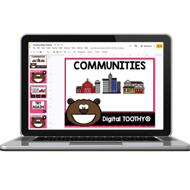 Digital Toothy - Social Studies -2nd Grade - Communities - Lucky Little ...