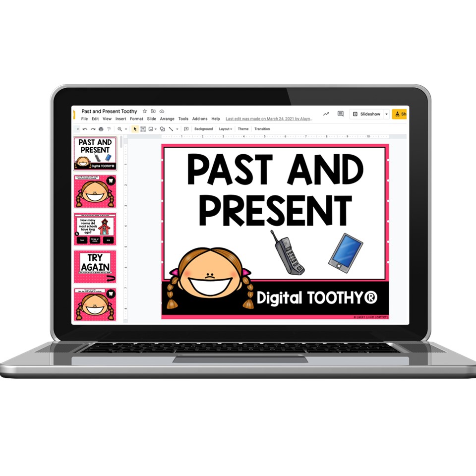 Digital Toothy - Social Studies -2nd Grade - Past and Present - Lucky ...