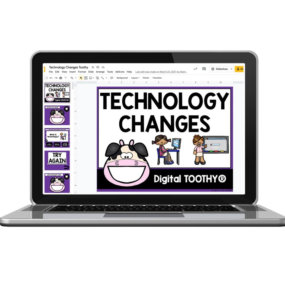 Digital Toothy - Social Studies -2nd Grade - Technology Changes - Lucky ...