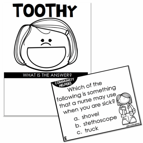 Toothy - Social Studies -2nd Grade - Community Helpers - Lucky Little ...
