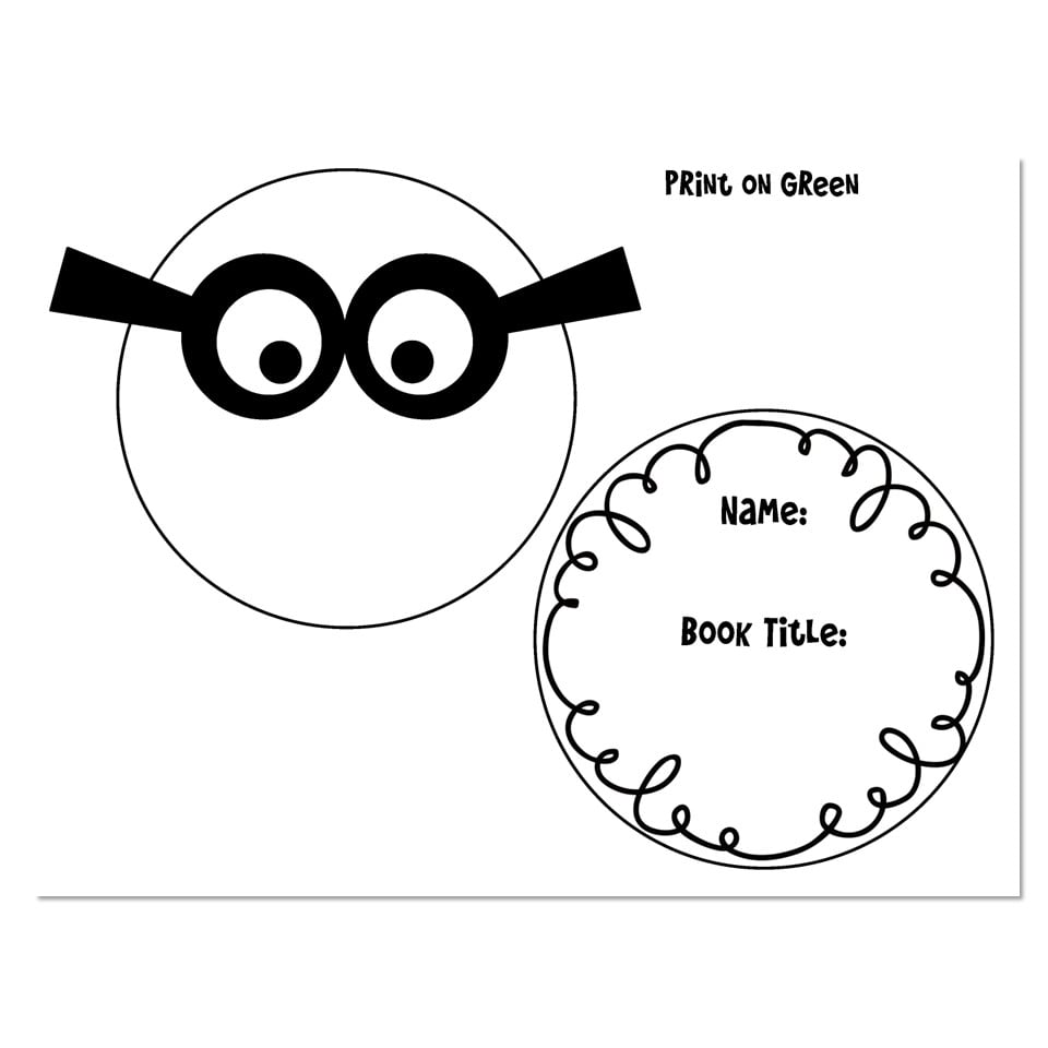 Bookworm Craftivity - I Love to Read Week - Class Bookworm - Lucky ...