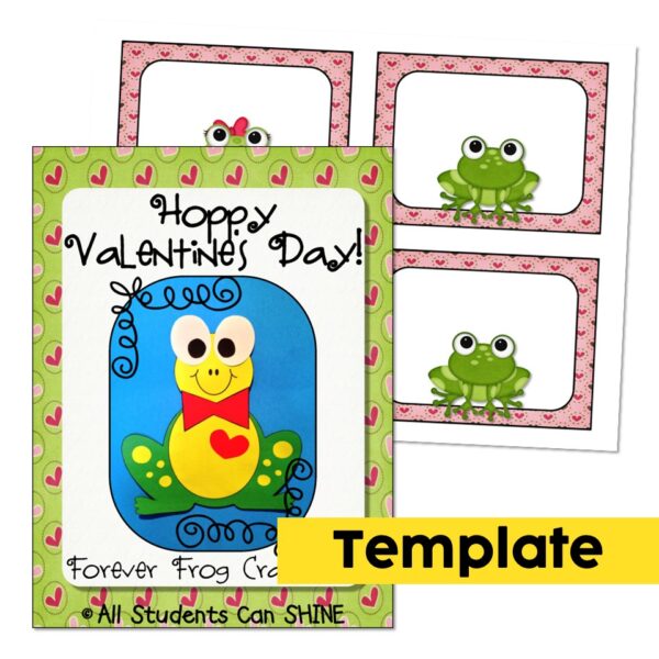 Craftivities - Valentine's Day - Forever Frog - Sight Words Game ...