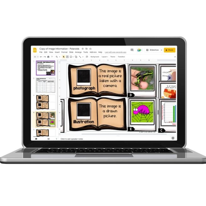 Digital - 2nd Grade Reading Center - Image Information - Lucky Little ...