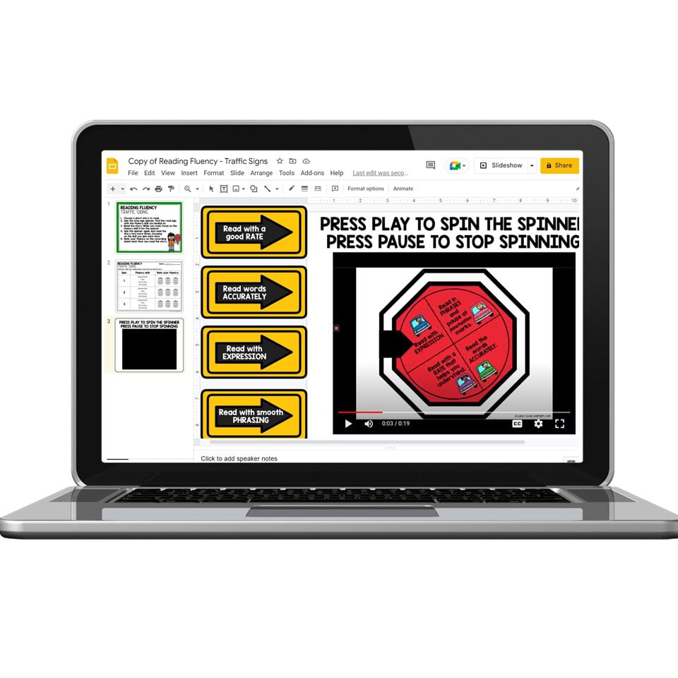 Digital - 2nd Grade Reading Center - Reading Fluency - Lucky Little ...