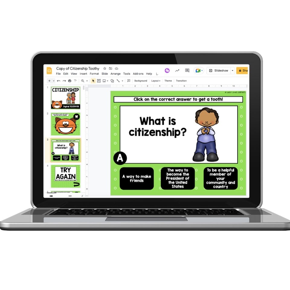 Digital Toothy - Social Emotional Learning - 1st and 2nd Grade ...