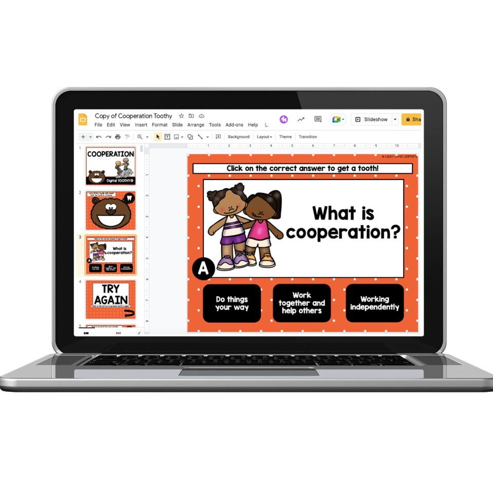 Digital Toothy - Social Emotional Learning - 1st and 2nd Grade ...