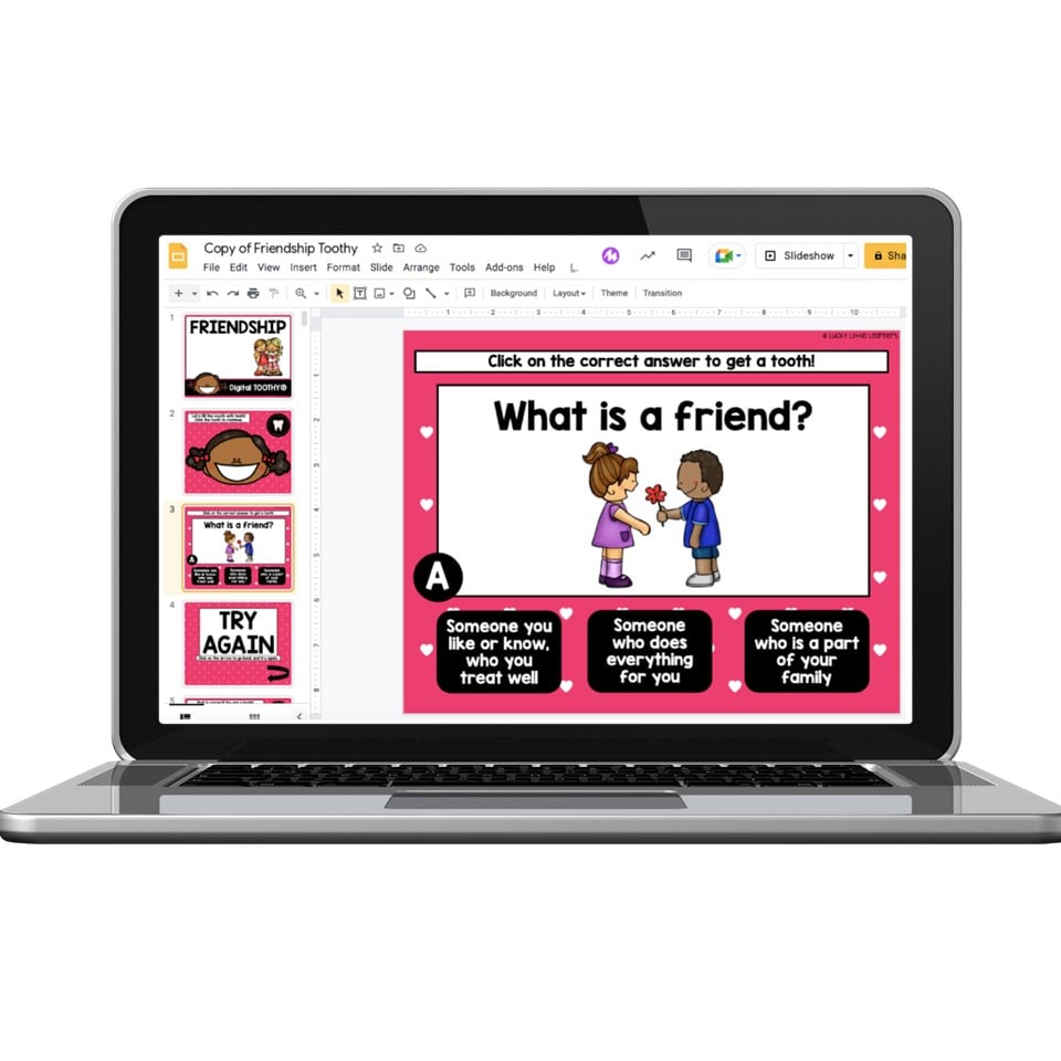 Digital Toothy - Social Emotional Learning - 1st and 2nd Grade ...