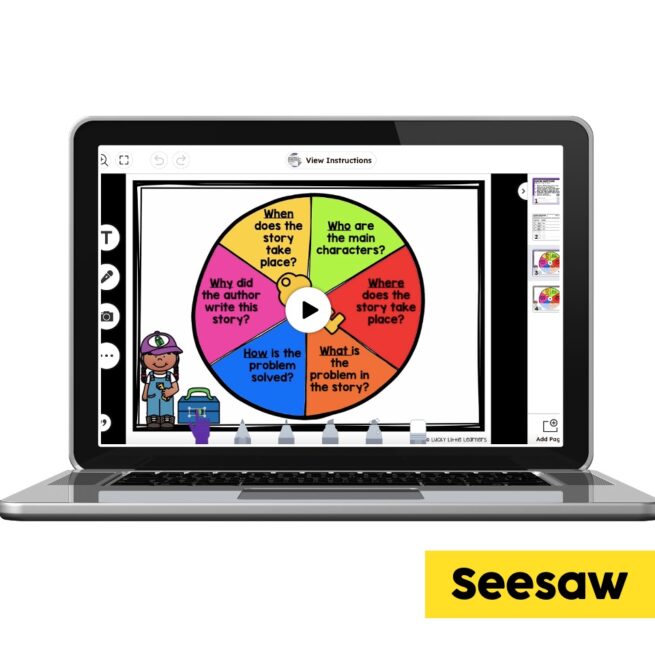Digital Seesaw - 2nd Grade Reading Center - Ask and Answer Questions ...