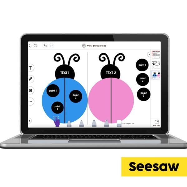 Digital Seesaw - 2nd Grade Reading Center - Compare and Contrast ...