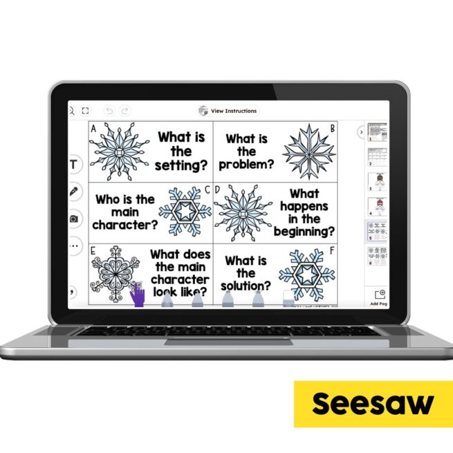 Digital Seesaw - 2nd Grade Reading Center - Information from ...