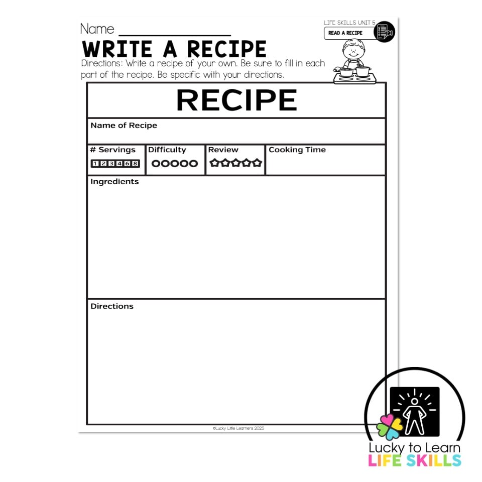 Lucky to Learn Life Skills - Unit 5 Healthy Living and Nutrition - Read ...