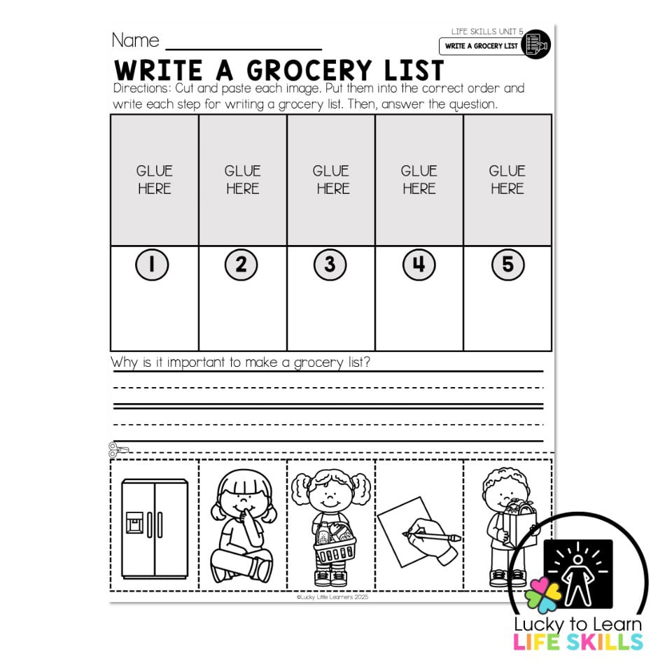 Lucky to Learn Life Skills - Unit 5 Healthy Living and Nutrition ...