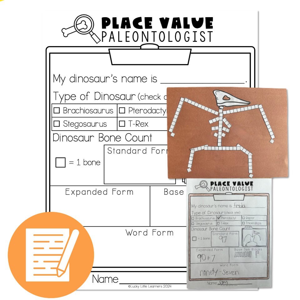 Lucky to Learn Math - 1st Grade - Lesson 10.4 - Place Value Review ...