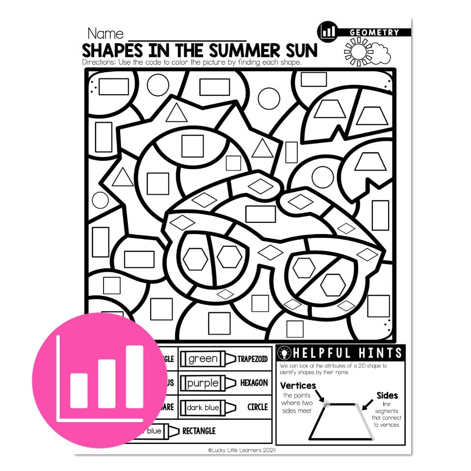 Lucky to Learn Math - 1st Grade - Unit 10 - End of Year Review Summer ...