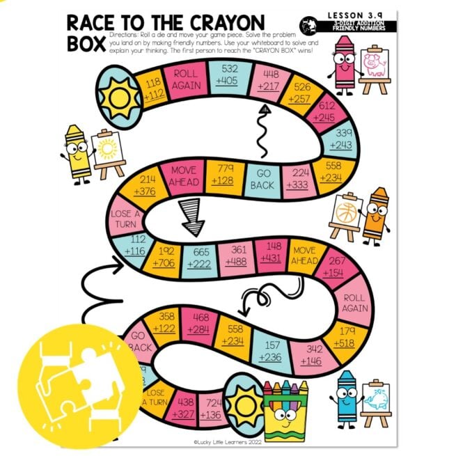 Lucky to Learn Math - 3-Digit Addition Friendly Numbers - Lesson 3.9 ...