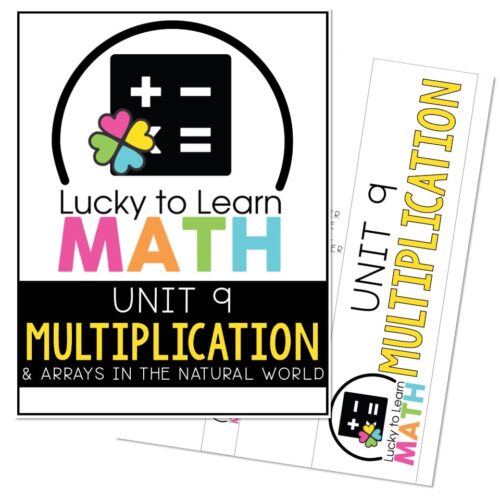 Lucky to Learn Math - Unit 9 - Multiplication and Arrays - Binder Cover ...