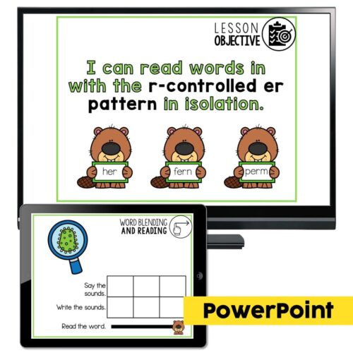 Lucky to Learn Phonics - Other Vowels - R-Controlled ER IR UR ...
